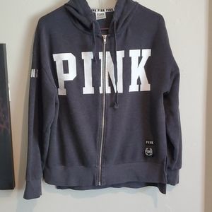 PINK Victoria's Secret Jackets & Coats | New Vs Pink Flight Bomber ...